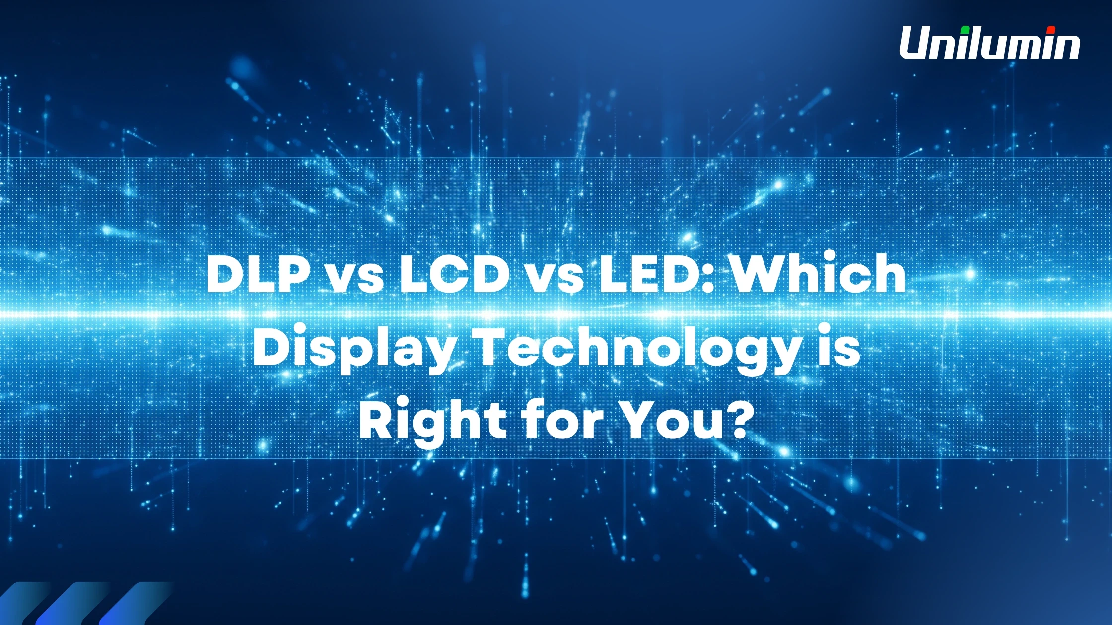 DLP vs LCD vs LED: Which Display Technology is Right for You?